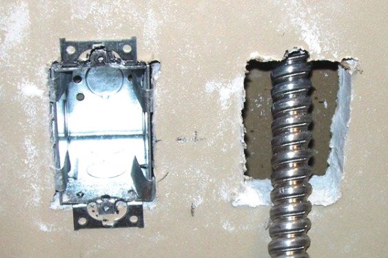fish electric wire through a wall - Pro Construction Guide