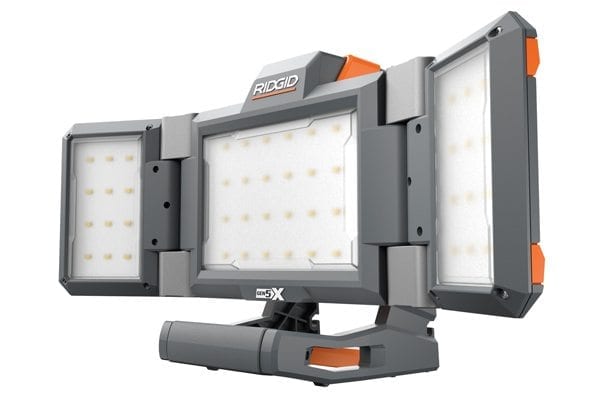 RIDGID GEN5X Hybrid Folding Panel Light - Pro Construction Guide